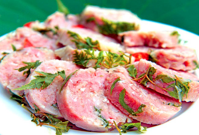Halong specialities: Quang Yen fermented pork roll and Tien Yen steam ...