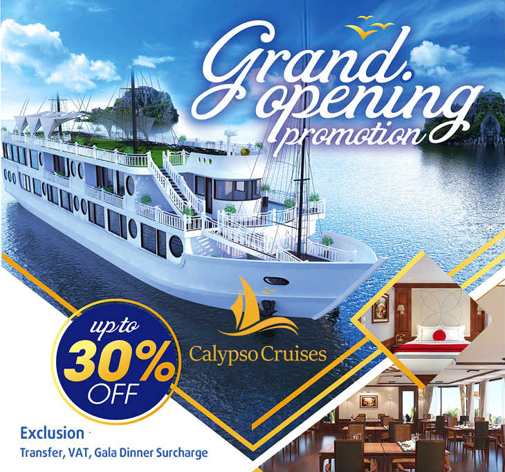 Oriental Sails Jsc officially starts selling Calypso cruises on Lan Ha ...